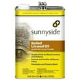 Sunnyside Boiled Linseed Oil, Thinning Agent, Amber, 1 Gal, For Oil ...