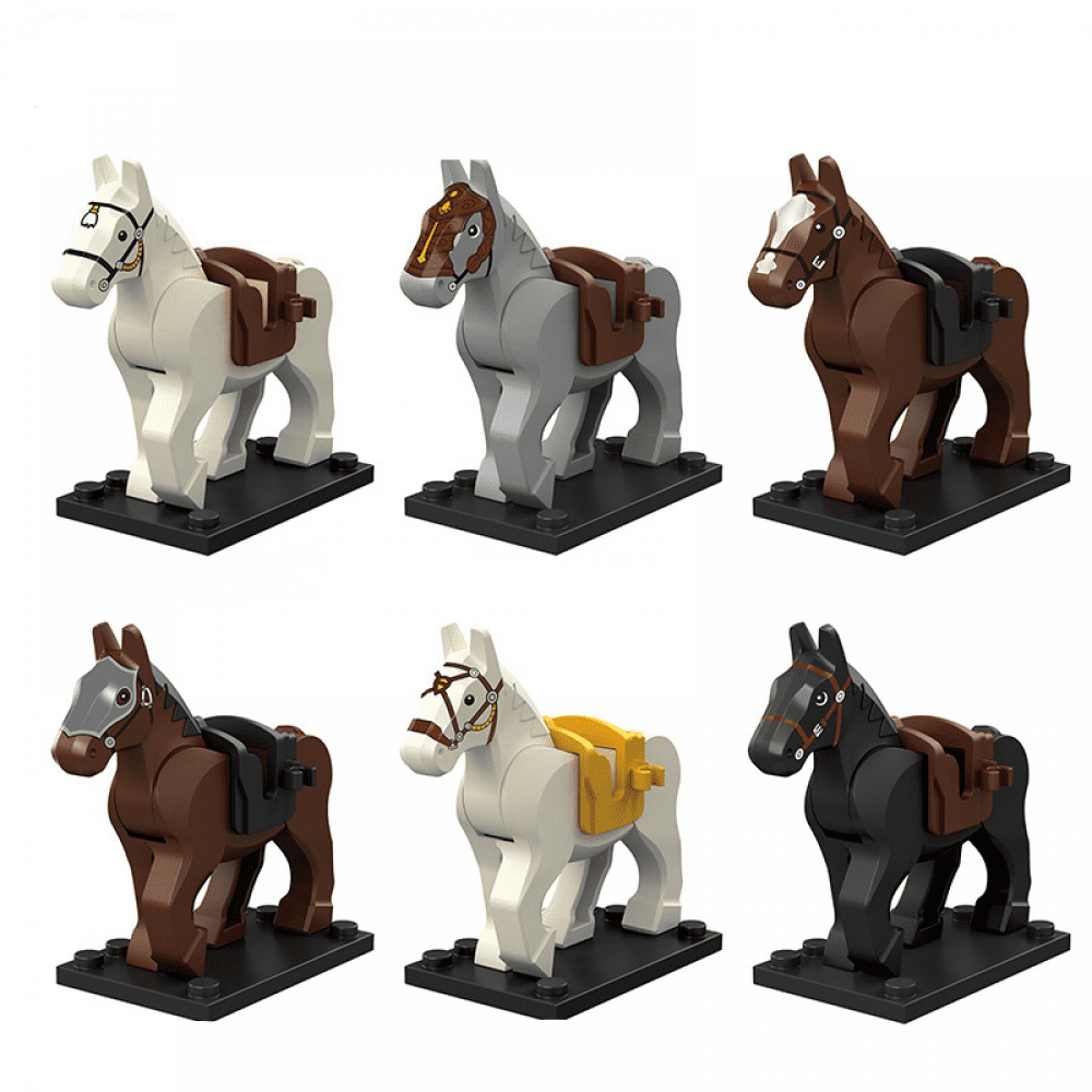 Click here for 6 Pc Horse Puzzle Building Block Toy  4.5cm  Compa... prices