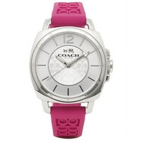 Coach Women's Madison Stainless Steel Bracelet Watch, White Dial ...