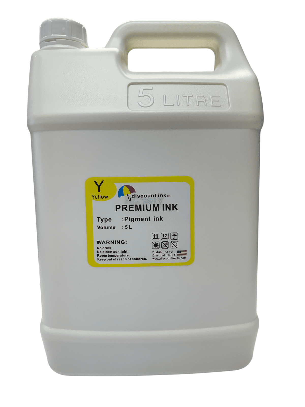 5 LITRE 5000ml Pigment Bulk Refill Ink Universal compatible for HP ...