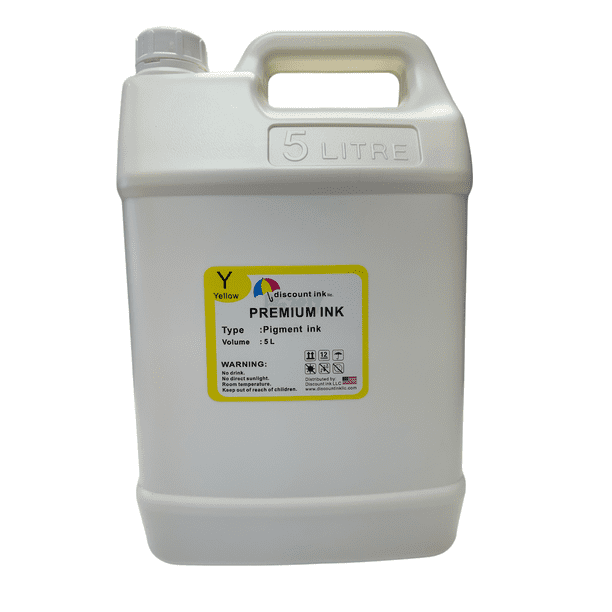 5 LITRE 5000ml Pigment Bulk Refill Ink Universal compatible for HP ...