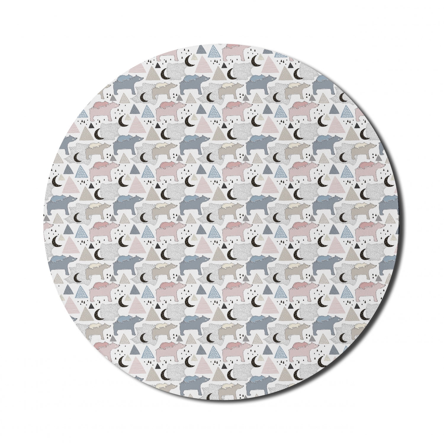 Nature Mouse Pad for Computers, Polar Bear Mom and Baby Creative Kids ...