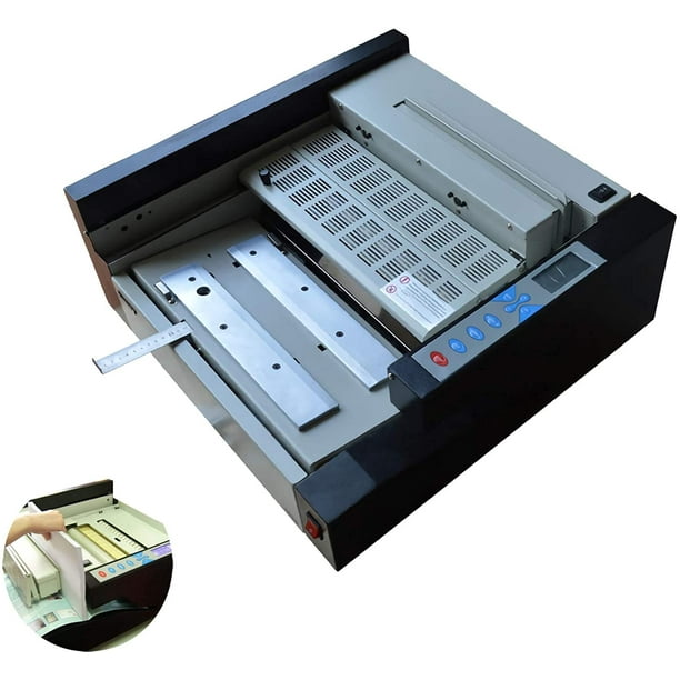 INTBUYING Automatic A3 Book Binding Machine Electric LCD Hot Melt Book ...