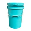 Bucket - 6 Gallon Bucket with Lid (Aqua Blue) - Walmart.com