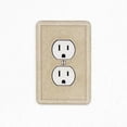 Questech Decor Single Duplex Outlet Coverss, Tumbled Texture ...