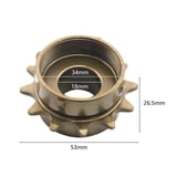 12T Reliable Freewheel Simple Installation Not Easily Deformed Long ...