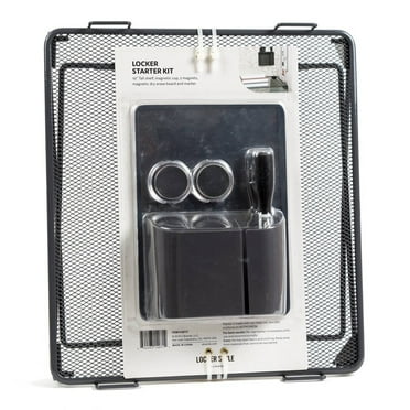 U Brands Locker Kit, 11 Piece Set, Shelf and Accessories, Green, 5992U ...