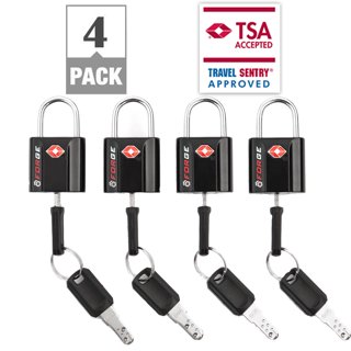 Luggage Lock Tsa 4 Dial Silver - Walmart.com