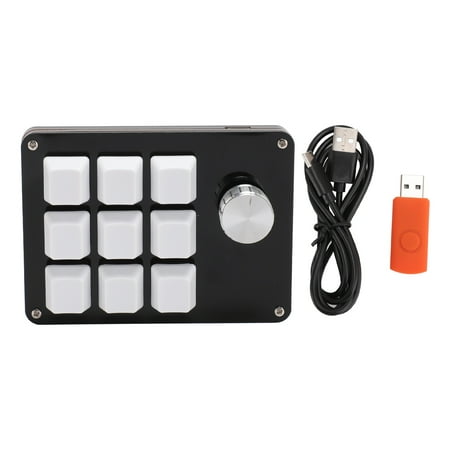9 Key Mini Keypad Custom 9 Keys Keyboard Macro Mechanical Keyboard ...