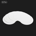 Uxcell 3-inch Round Cardboard Paper, 25 Pcs Blank Disc Circles Slices ...