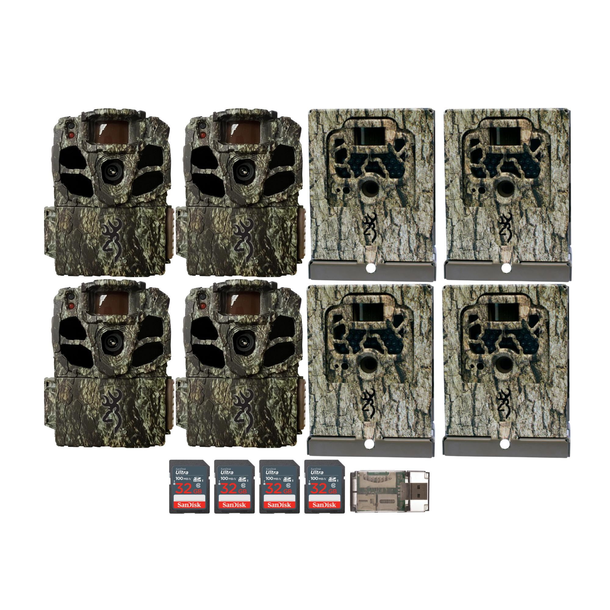 Browning Dark Ops Extreme Trail Camera w/SD Cards, Security Box Bundle ...
