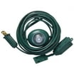 Cordinate Decor 6ft. Braided Extension Cord Tabletop Switch, 41095 ...