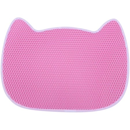 Cat Litter Trapping Mat 2 Layers EVA Waterproof Trapper Mats Kitten ...