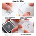 1 Sheet PVC Plastic Stamps for DIY Scrapbooking Photo Album Decorative ...