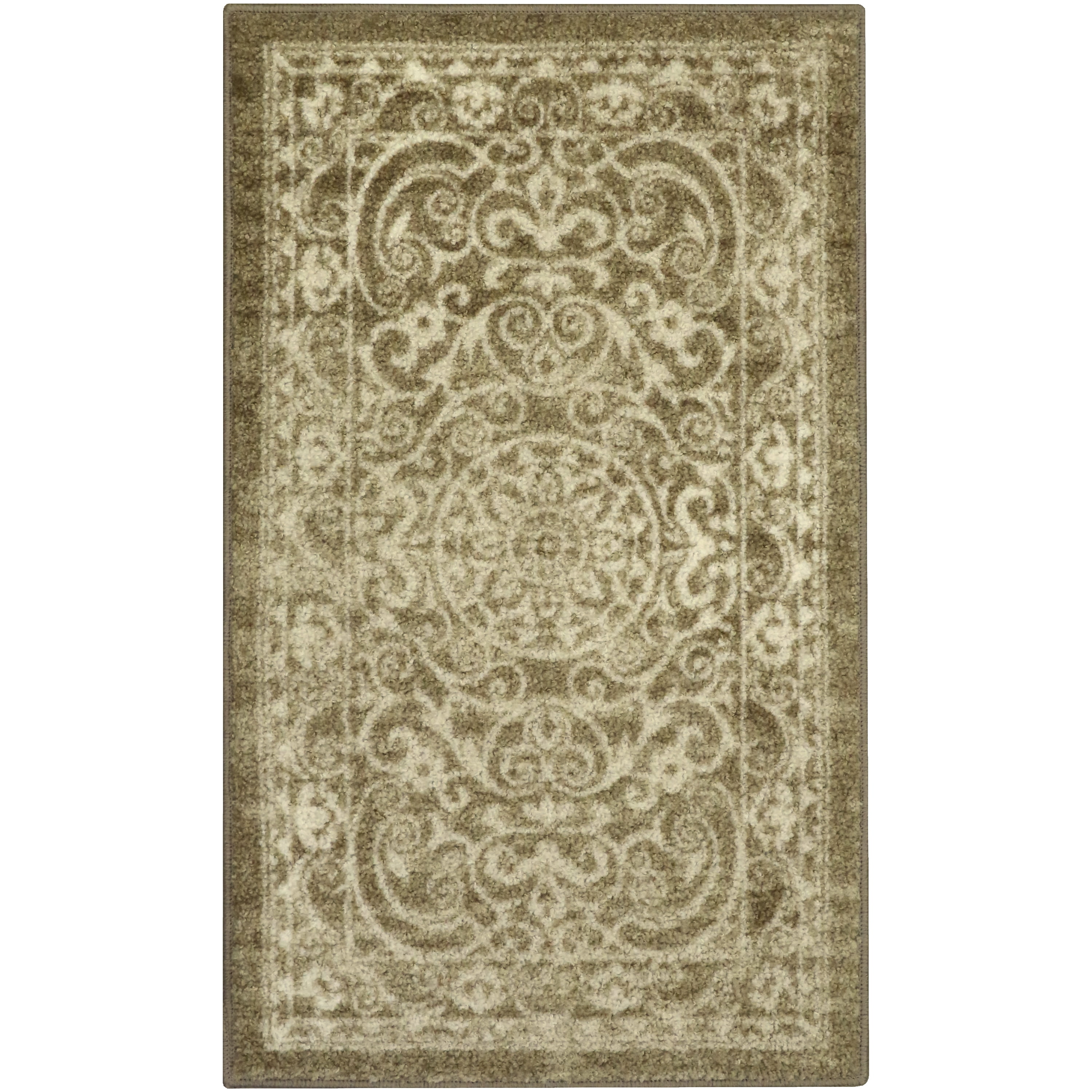 Mainstays India Medallion Textured Print Area Rug and Runner Collection ... Mainstays India Medallion Textured Print Area Rug and Runner Collection ...