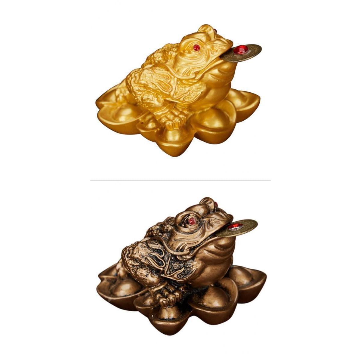 Click here for Meriglare 2pcs Frog Wealthy Toad Welath Chinese Fe... prices