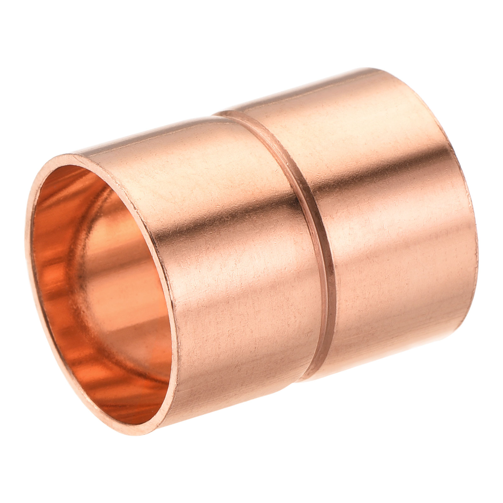 Uxcell 22mm Straight Copper Pipe Coupling Connecting Adapter Solder ...