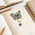 Feledorashia Metal Butterflies Bookmark, Hollow Bookmark with Chain ...