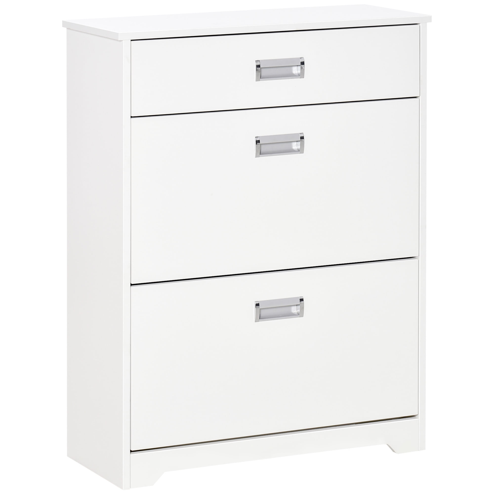 Click here for Homcom Modern Shoe Cabinet With 3 Drawers For 16 P... prices