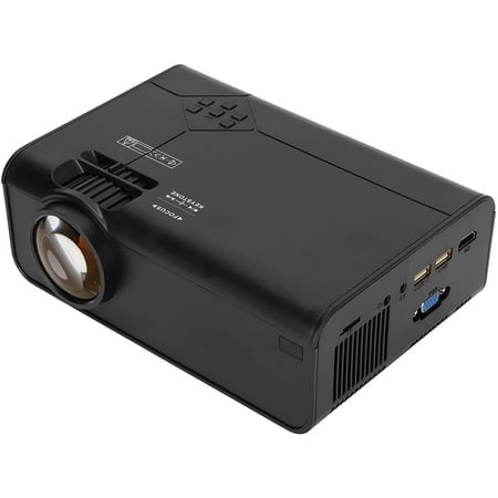 Portable Mini Projector, Immersive Home Theater Projector HiFi Stereo ...