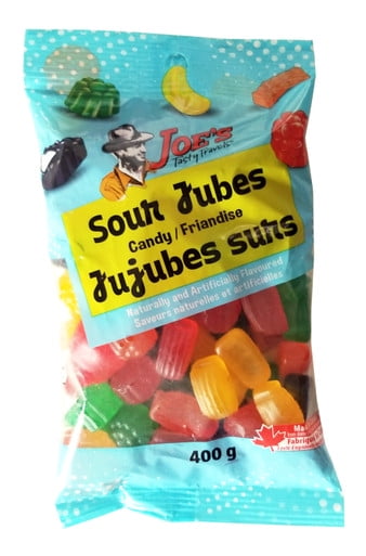 Joe's Tasty Travels, Sour Jubes Candy, 400g/14 oz. Bag {Imported from ...