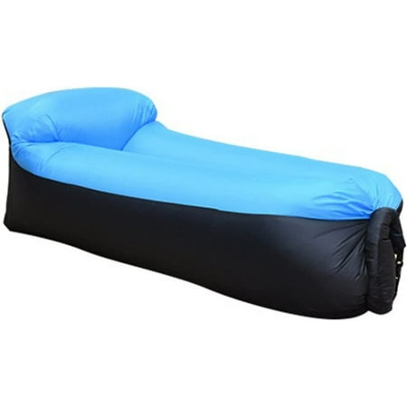 Inflatable Recliner Beach Bed Camping Chair Air Sofa with Pillow,for ...