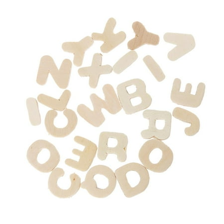 104 Pieces Wooden Letters Wooden Alphabet | Walmart Canada