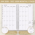 2026 Pocket Planner/Calendar - January 2026 - December 2026, A6 Weekly ...