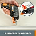Worx Semi-Automatic Cordless Power Screwdriver with 4V Battery, Charger ...