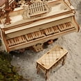 ROKR 3D Wooden Puzzle Magic Piano Mechanical Music Box,Toy Building ...