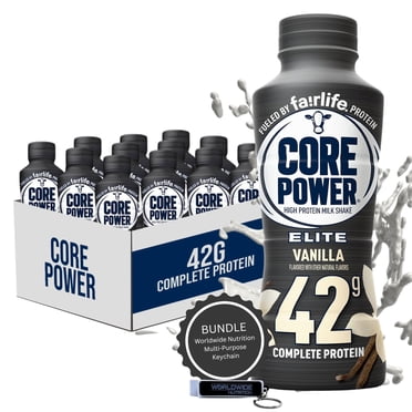 Fairlife Core Power Elite Vanilla Milk Shake, 42g High Protein, 14 Fl ...