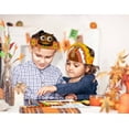 WaaHome Coloring Thanksgiving Paper Hats Decorations for Kids Adults ...