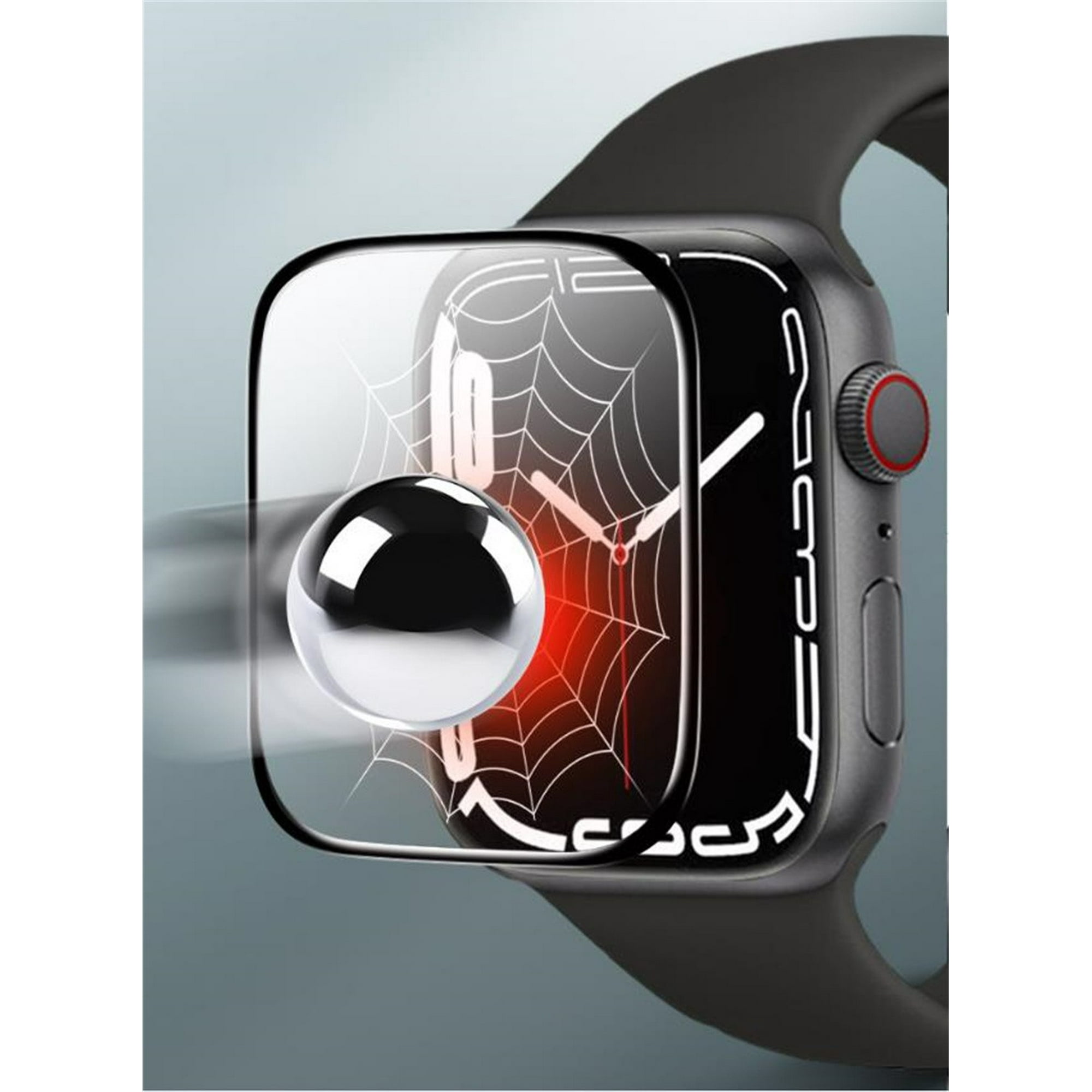 Click here for Leixiuer 2 Pcs Soft Glass For Apple Watch 7 45mm 4... prices