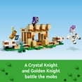 LEGO Minecraft 21250: The Iron Golem Fortress with Crystal & Golden ...