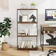 Costway 1 PCS 4-Tier Multipurpose Display Rack Freestanding Bookcase ...