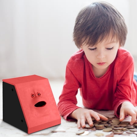 Electric Coin Bank Battery Operated Money Saving Box Toddlers Adults ...