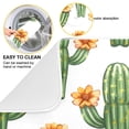 Watercolor Cactus Dish Drying Mat for Kitchen Counter 18x24 In ...