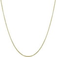 YTTAL Necklaces For Women 14K Solid Yellow Gold plating Box Necklace ...