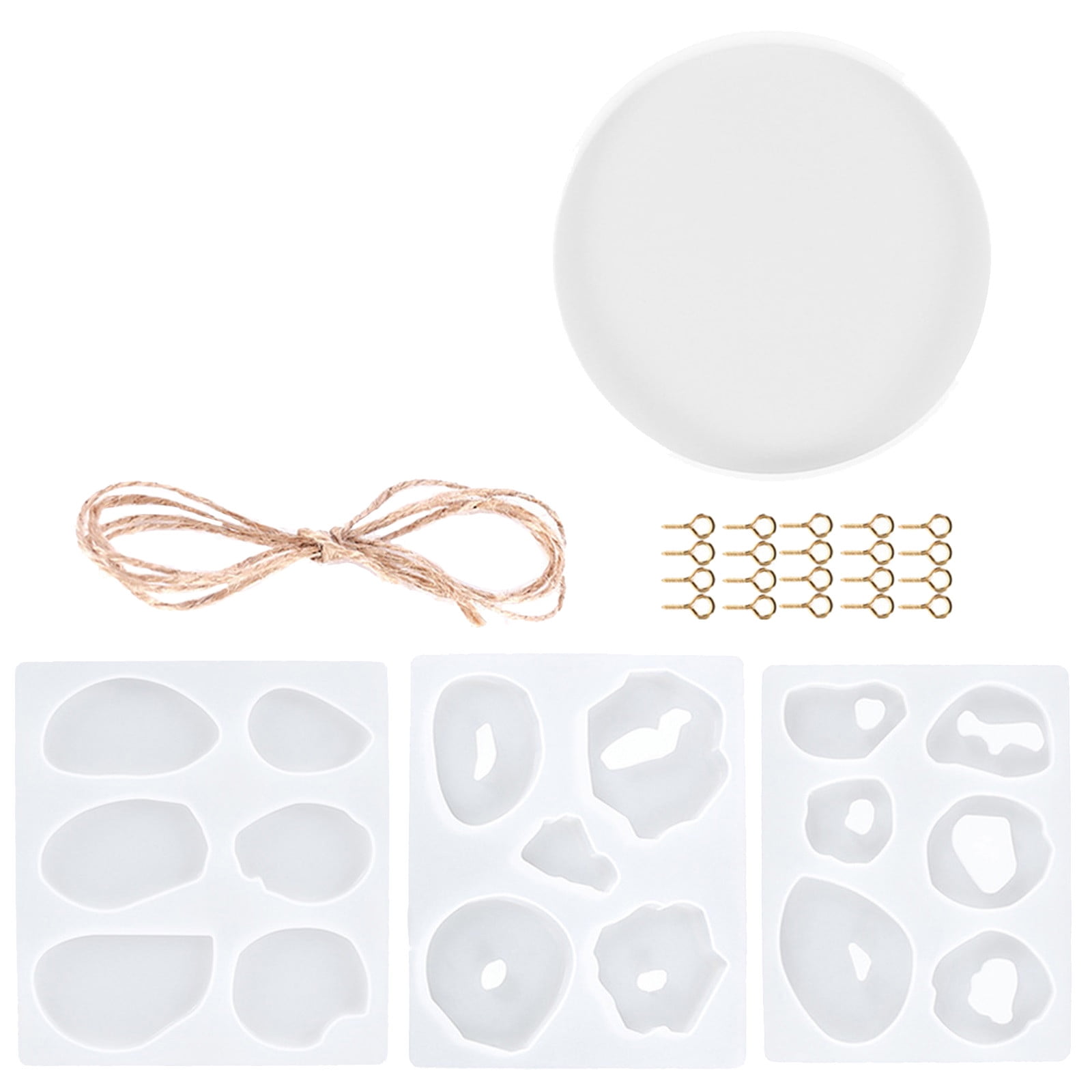 VerPetridure Diy Mirror Crystal Dripping Star Pendant Mold 25 Sets Of ...