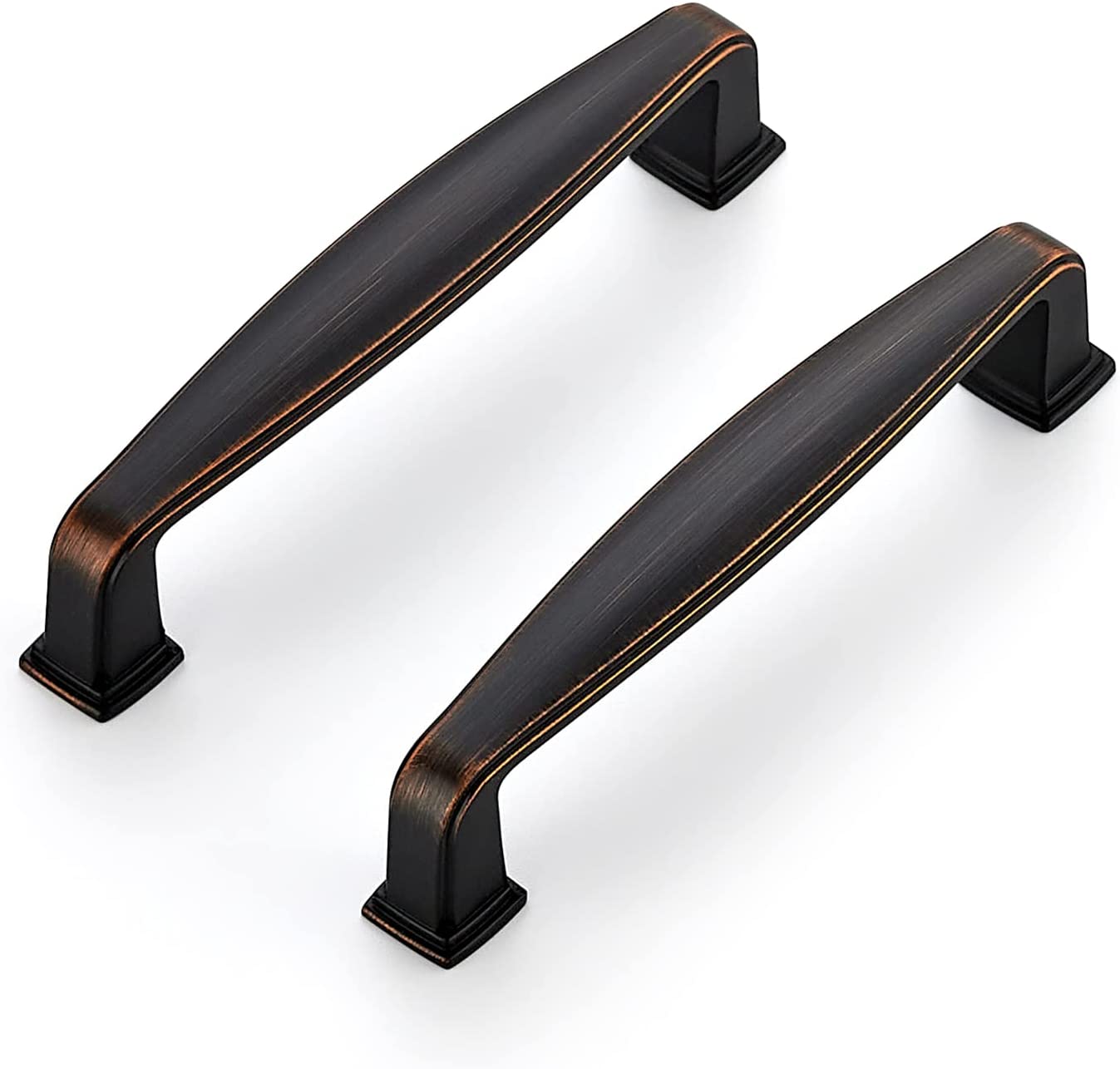 Zoizocp 25 Pack Solid 3-3/4 Inch Kitchen Cabinet Handles Oil Rubbed ...