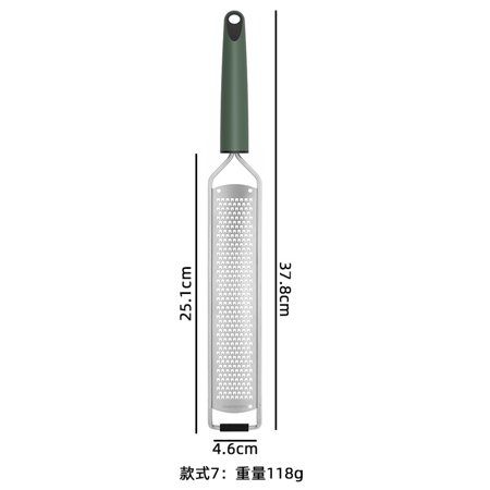 Royalbelle Stainless Steel Cheese Grater Handheld Lemon Zester Grinder ...