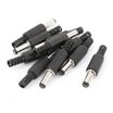 2pcs 6.3mm x 3.0mm DC Power Male Plugs Connectors Black - Walmart.com