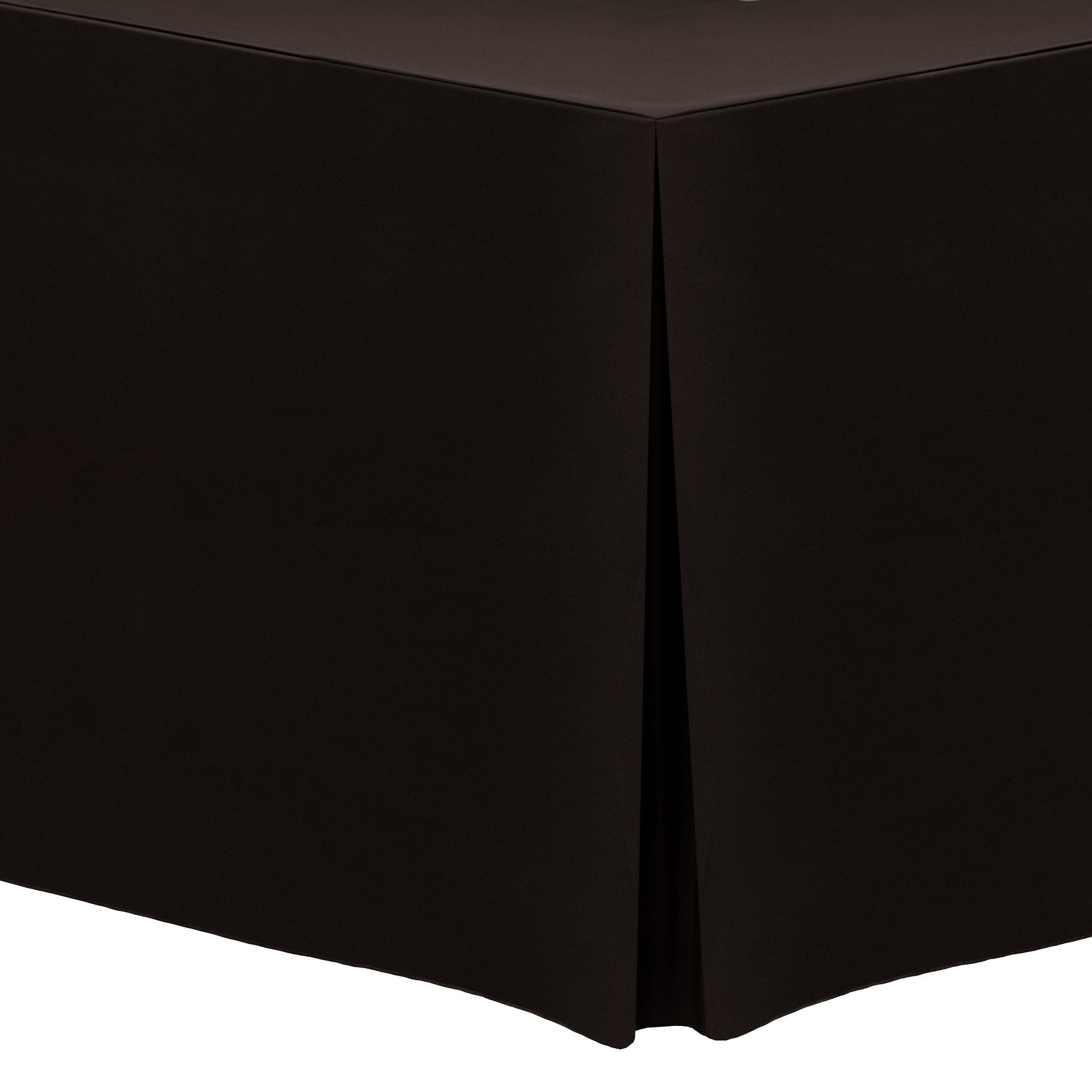 Ultimate Textile 60 x 60-Inch Square Fitted Polyester Tablecloth ...
