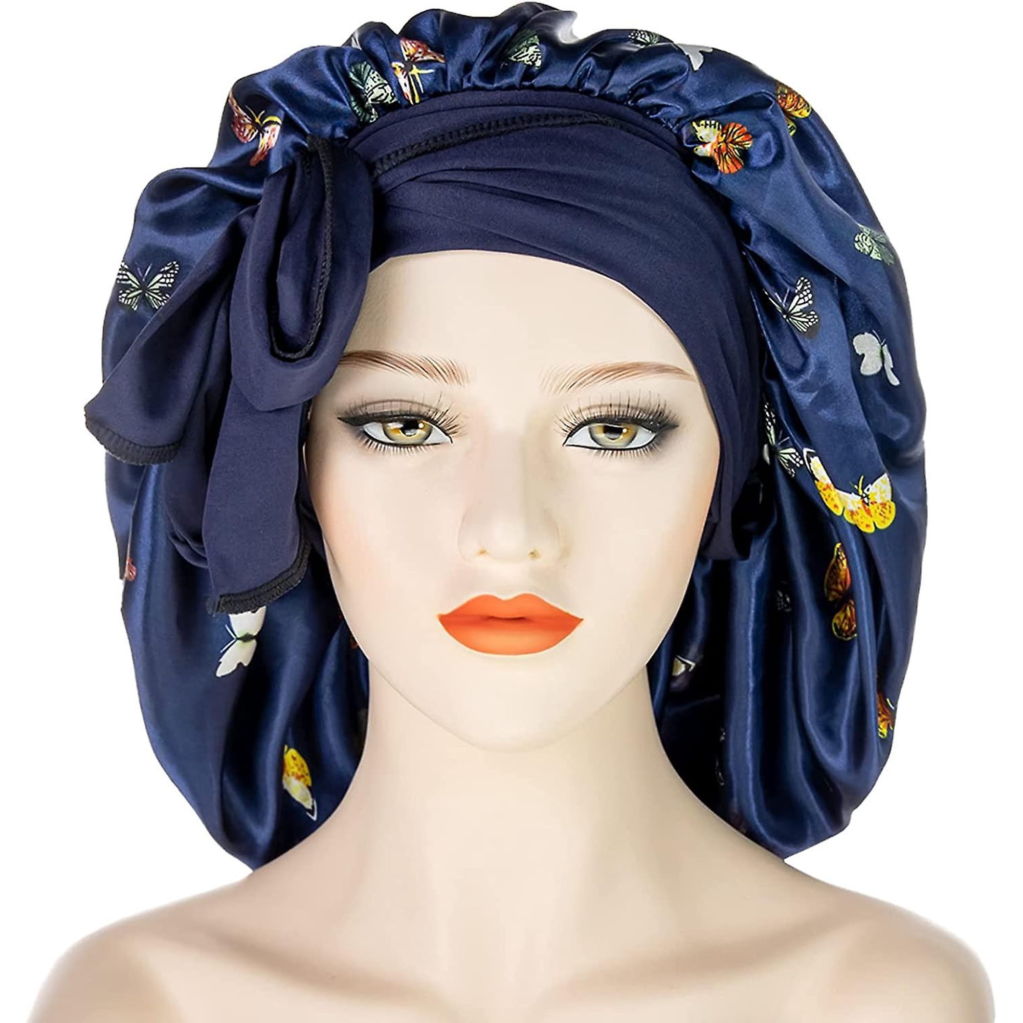 Click here for Geecy Satin Night Hair Cap  Silk Night Hair Cap  S... prices