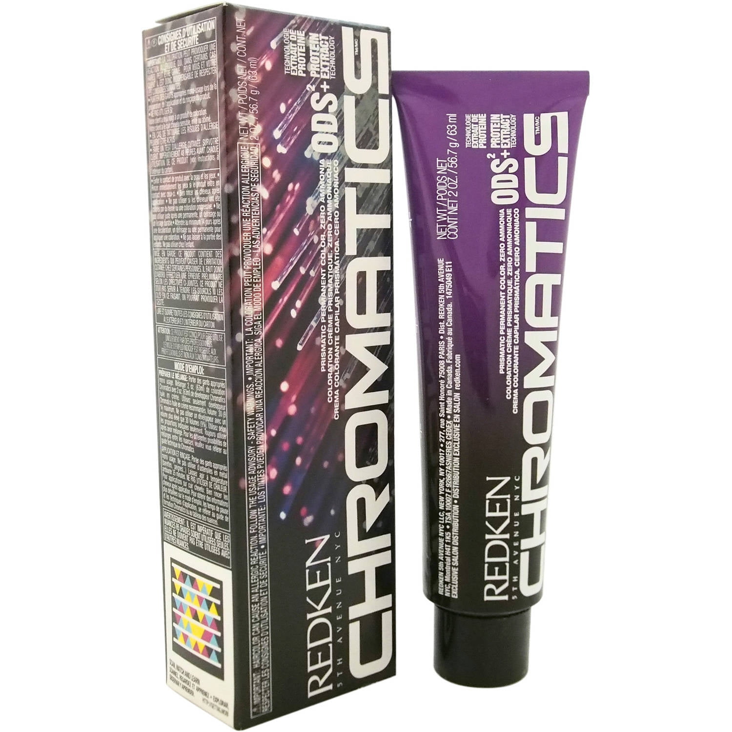 Redken - Redken Chromatics Prismatic Hair Color 4G (4.3) - Gold, 2 Oz ...