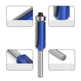 Bosisa 6Mm Shank Trim Router Bit With Bearing For Wood Template Pattern ...