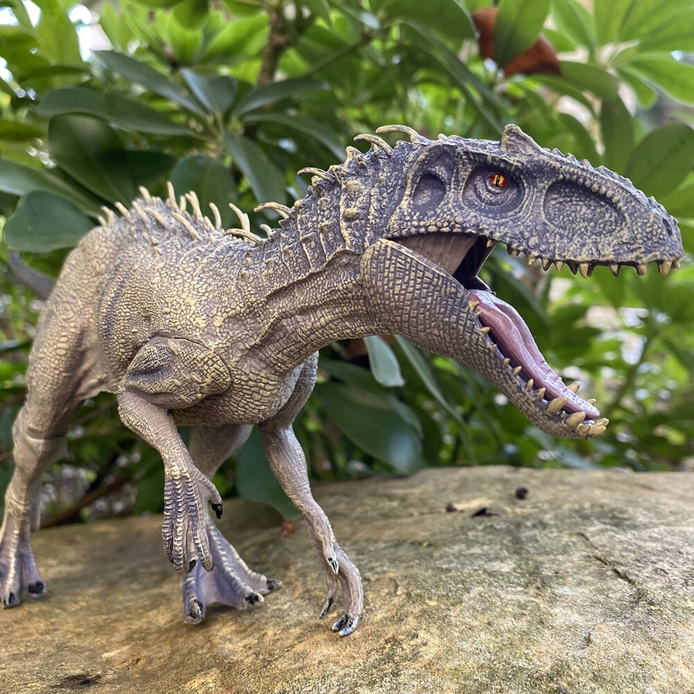 Buy EOIVSH Large Dinosaur Toy Indominus Rex & Mosasaurus, Plastic ...