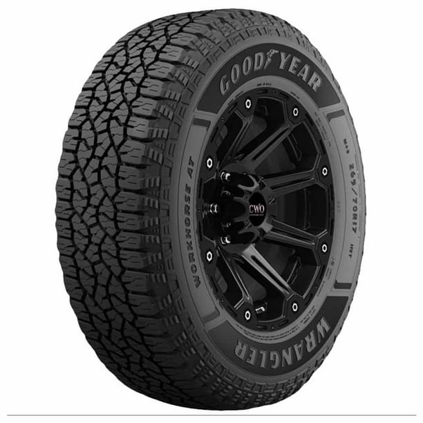 llanta 265/65R17 GOODYEAR WRANGLER WORKHORSE AT 112H SL | Bodega Aurrera en línea