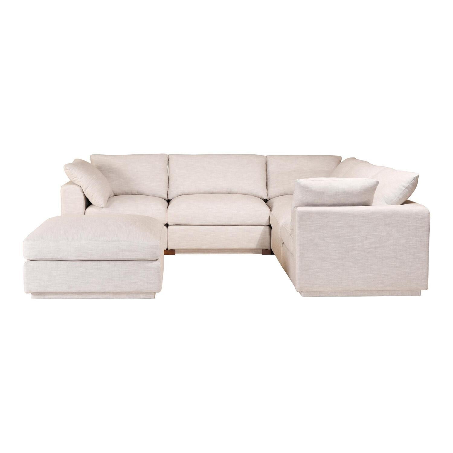 JUSTIN SIGNATURE MODULAR SECTIONAL TAUPE - Walmart.com