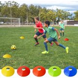 Cyfie 50pcs Soccer Cones, Agility Drills, Football, Basketball, Training, Kids Adults Practice ...